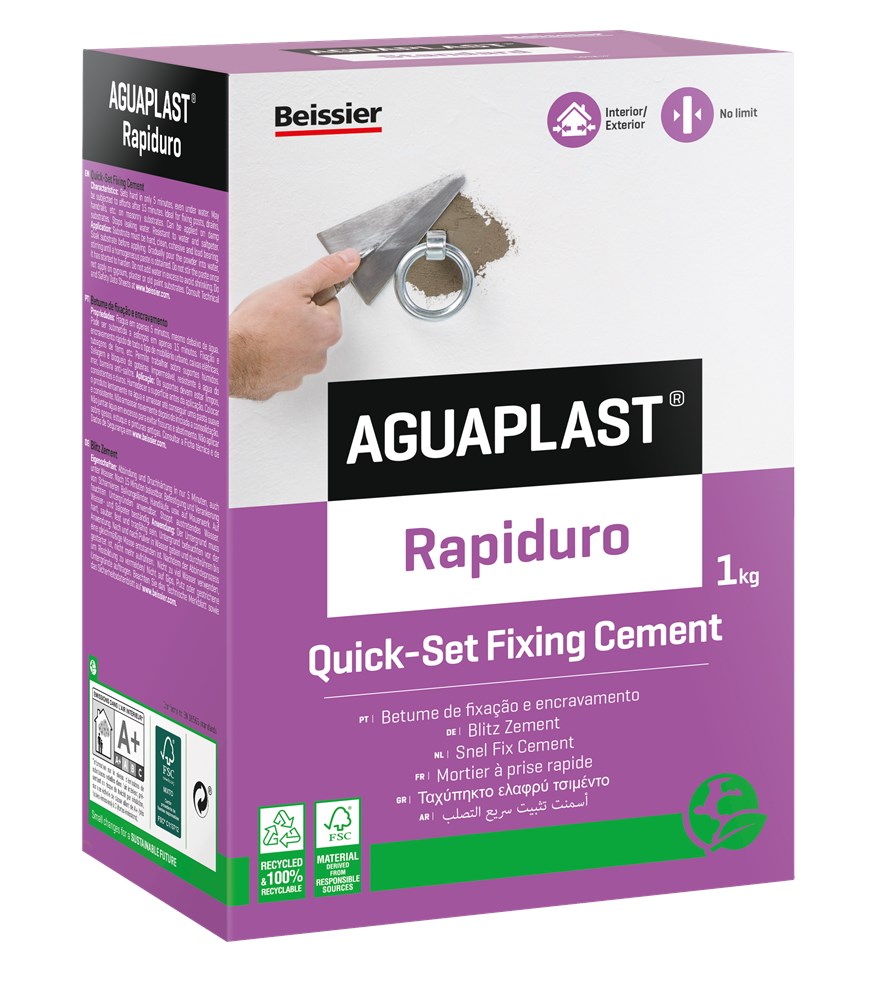 GBI Dick Smits | AGUAPLAST RAPIDURO SNELFIX CEMENT 1KG